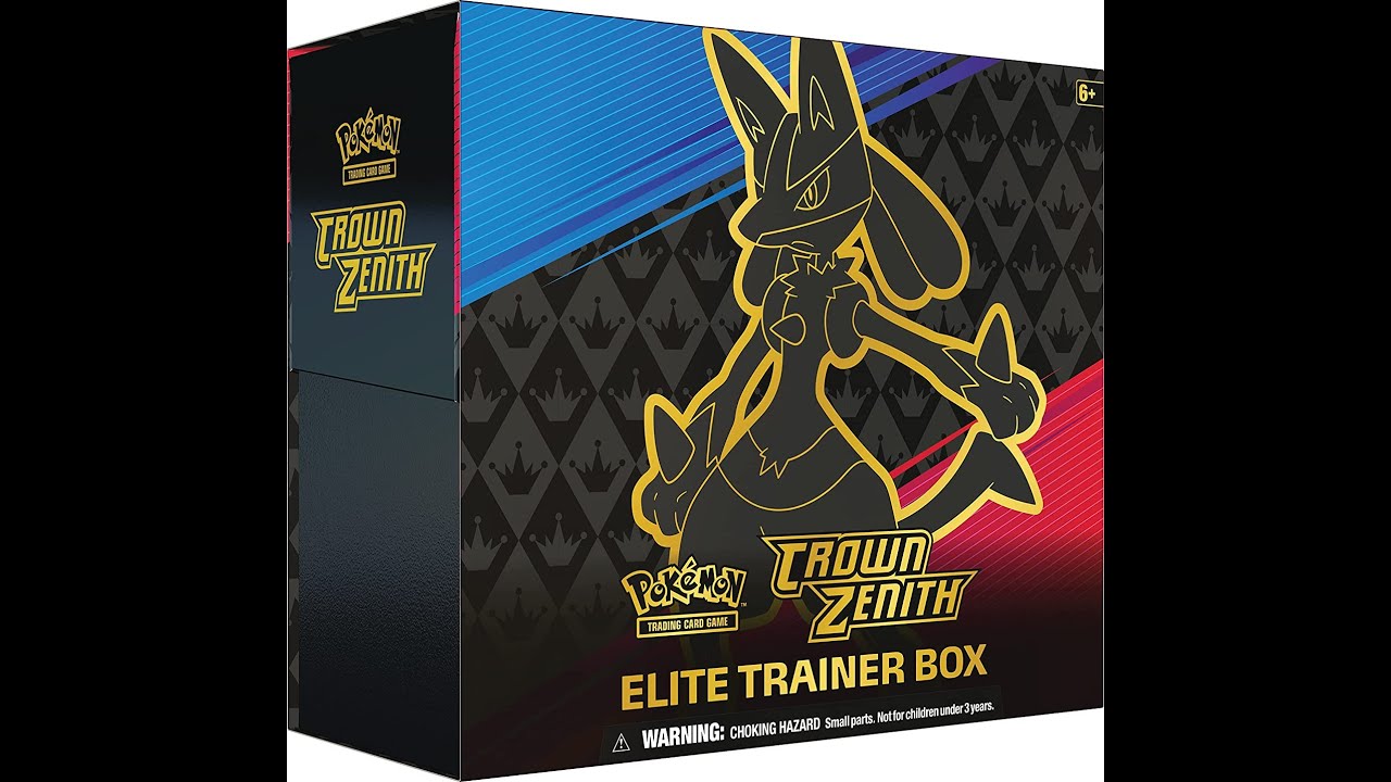 Ken~Pokémon TCG: Crown Zenith Elite Trainer 10 Box Case Break - YouTube