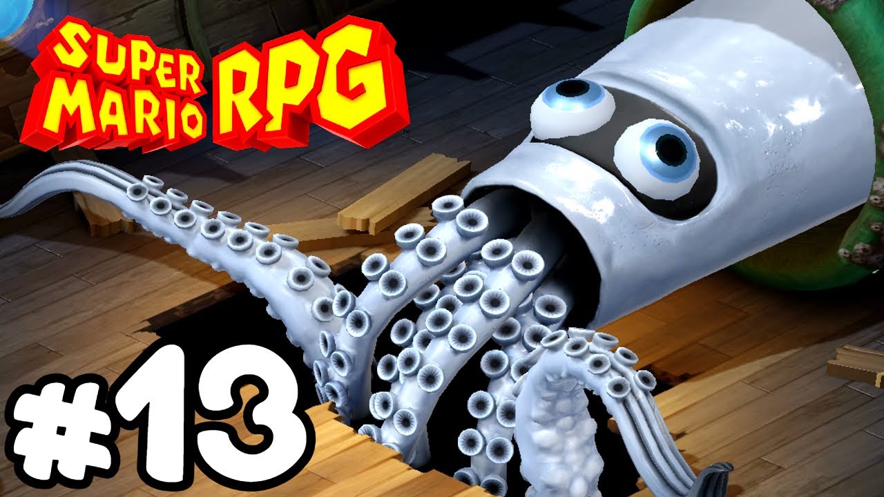 KING CALAMARI BOSS!! SUPER MARIO RPG GAMEPLAY (13) - YouTube