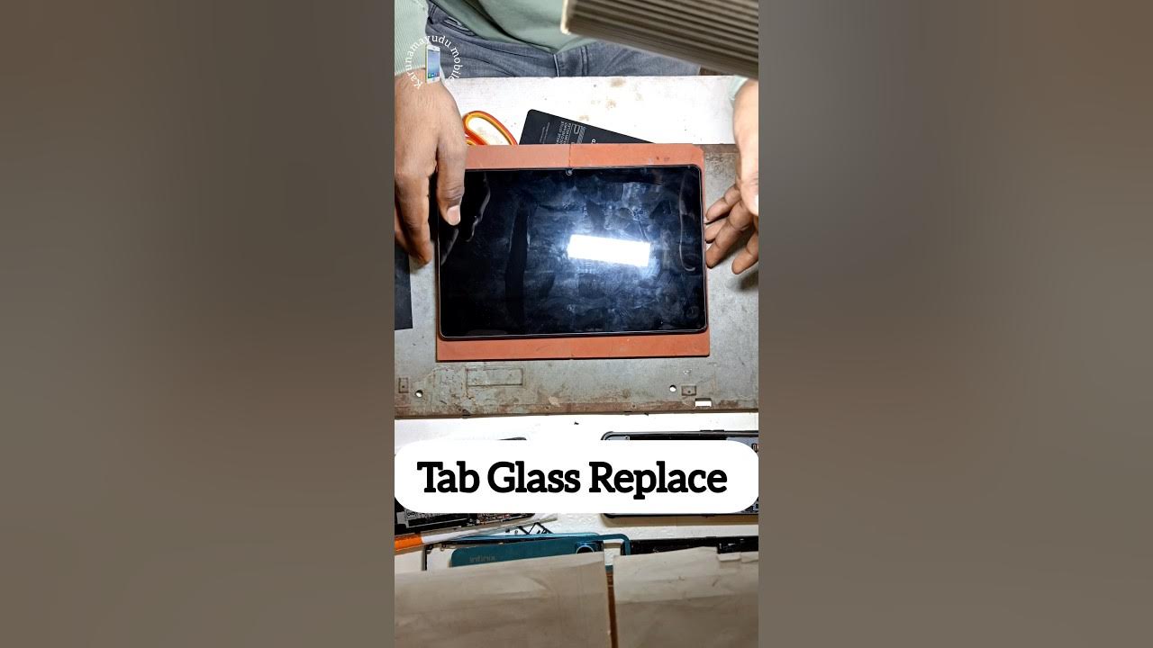 #Realme Tab Glass replacement - YouTube