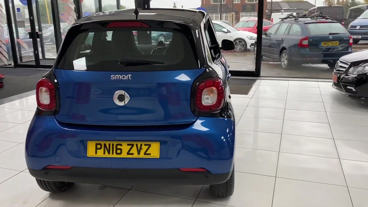2016 Smart Forfour 0.9T Prime (Premium Plus) (s/s) 5dr - YouTube