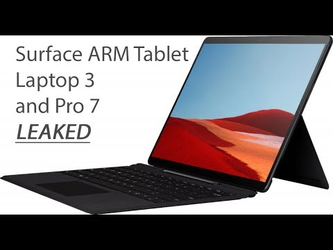 Microsoft Surface with ARM Chip Leaks, Along With new Laptop and Pro ...