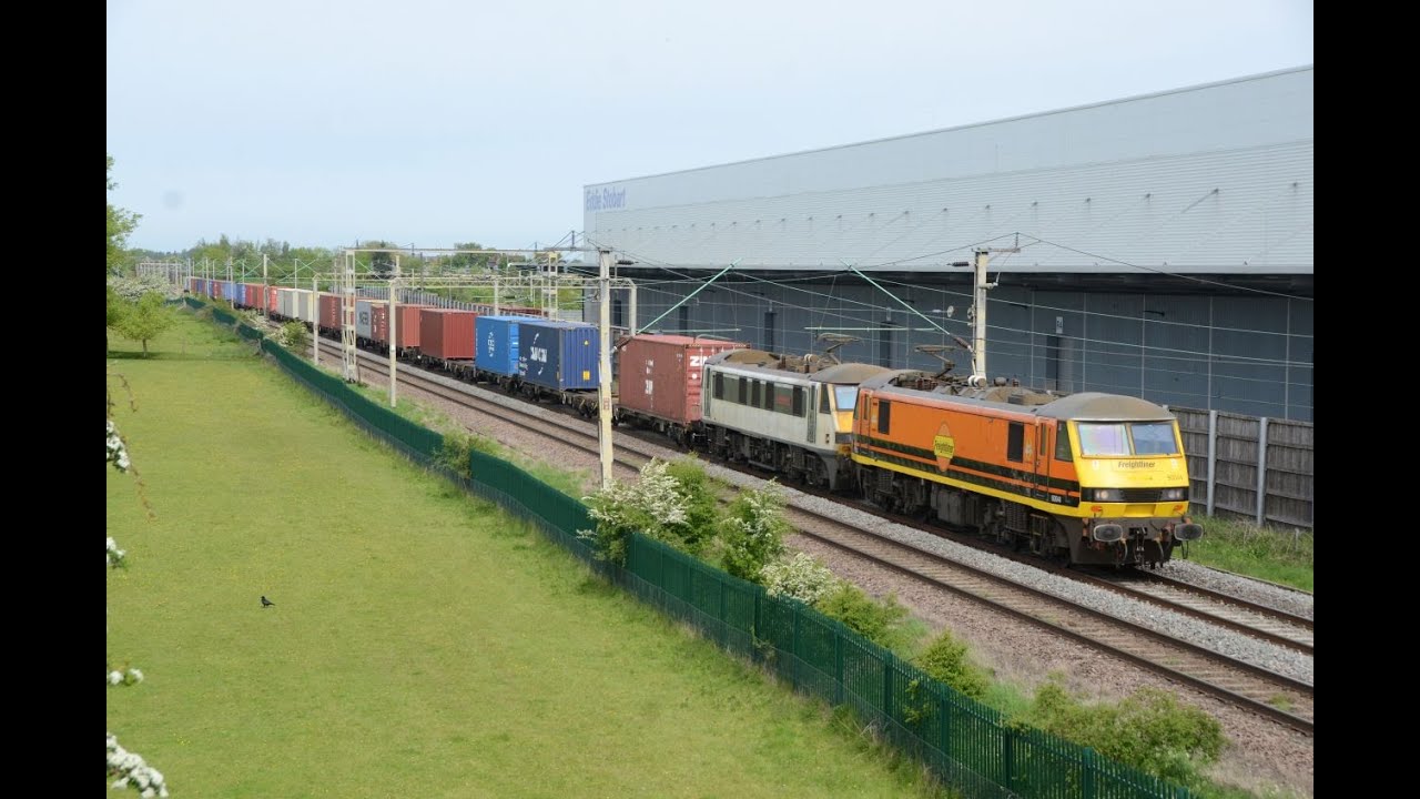 WCML Trains 2021, 'Freight & Frustration!' DIRFT, 28th May - YouTube