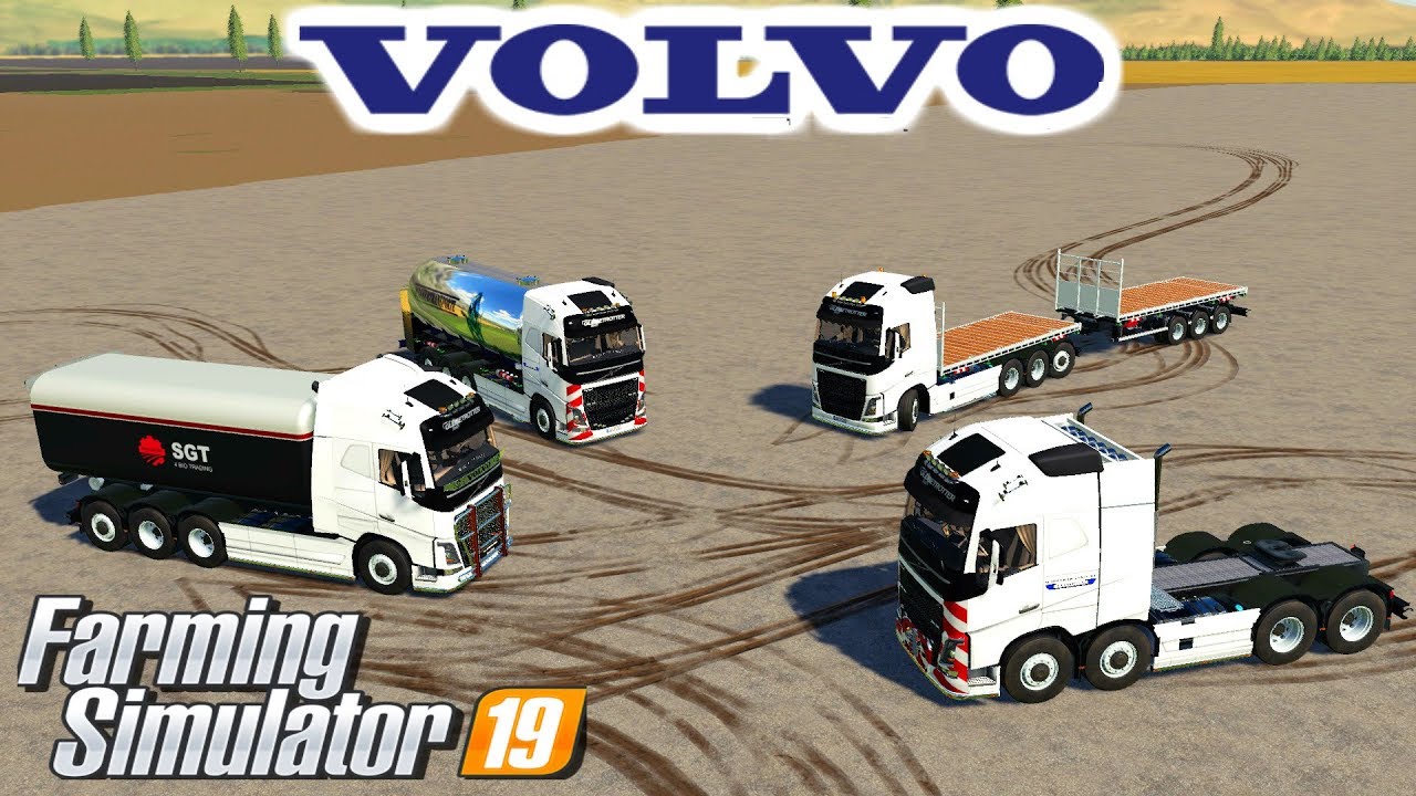 Volvo Pack Farming Simulator 19 Mod Video Review - YouTube