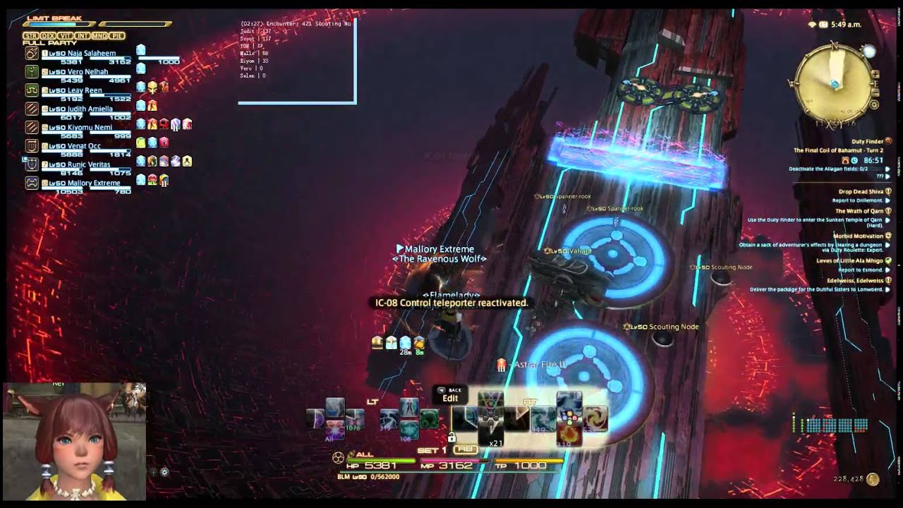 FFXIV ARR | FCOB - Turn 10 Win! | BLM PoV [HD] Adventures with Paradox ...