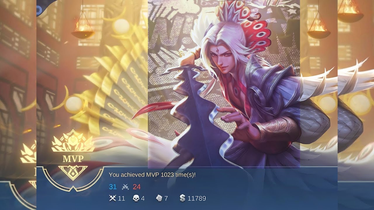 Ling Lord Shen skin gameplay | Legendary kills | Mobile Legends Bang ...