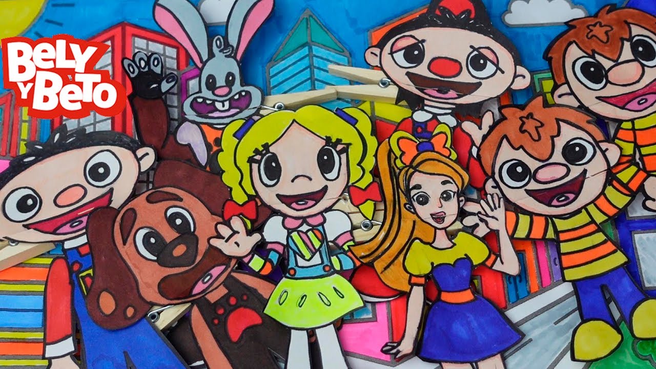 Bely Y Beto Todos Los Personajes En Papel Crea Tus Propias Historias Bely Y Beto Paper