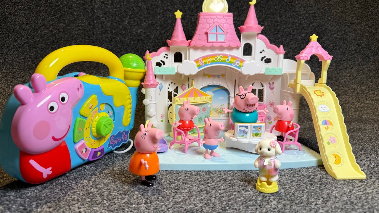 10 Minutes Satisfying with Unboxing Peppa’s Boombox and Peppa pig ...