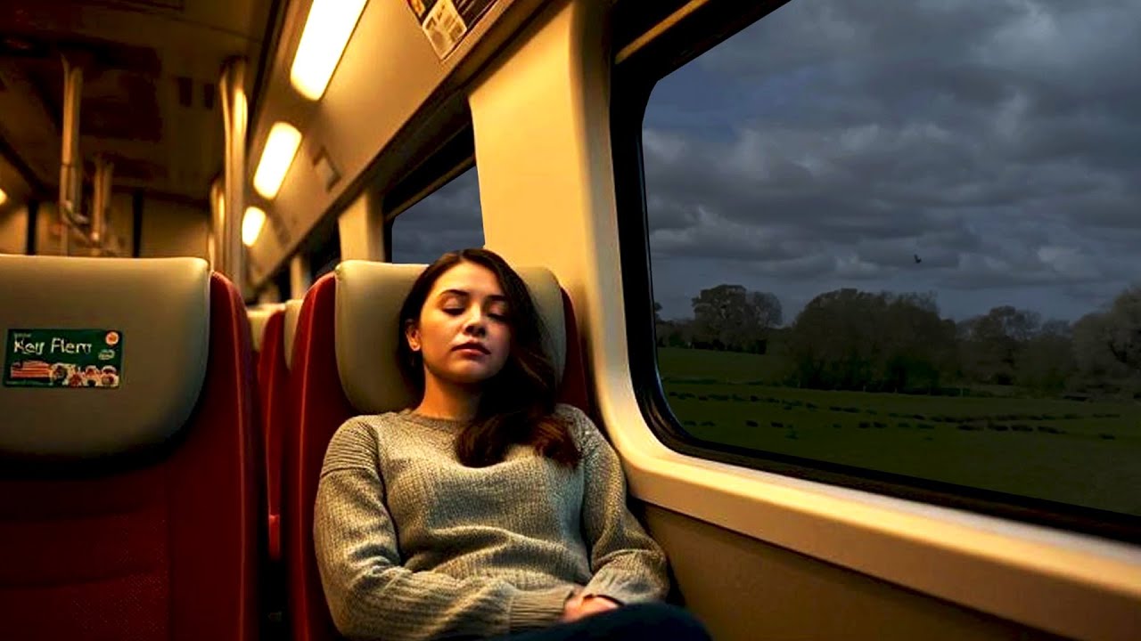 Train Ambient Sounds for Deep Sleep, Long Train Journey, Relax, ASMR ...