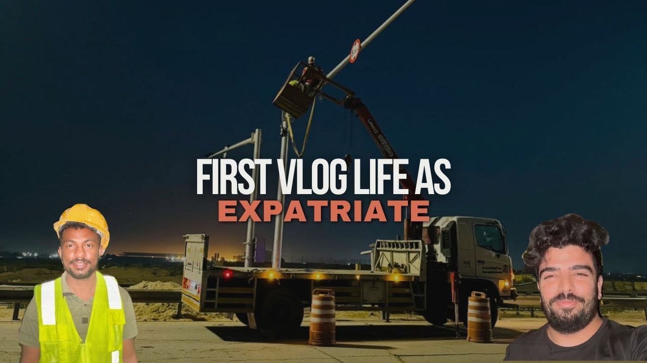 My first Vlog as Expatriate in KSA | Electrical Engineer | CCTV | - YouTube