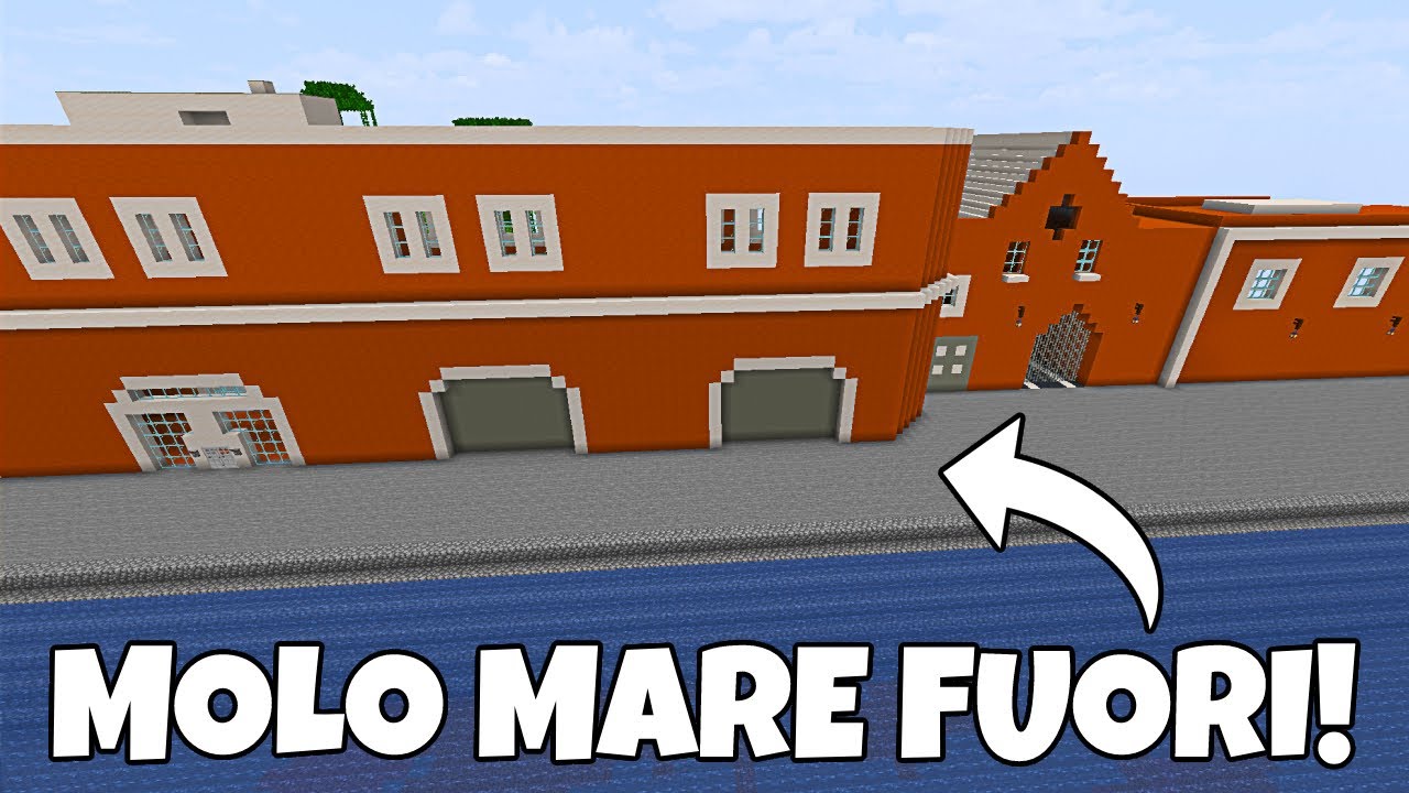 MARE FUORI su MINECRAFT - Molo costruito! - YouTube