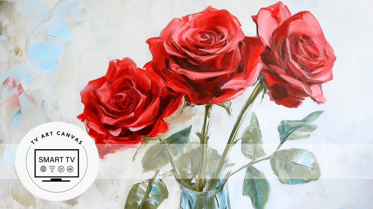 Rose Trio ~ 1 Image ~ 1 Hour ~ No Sound - YouTube