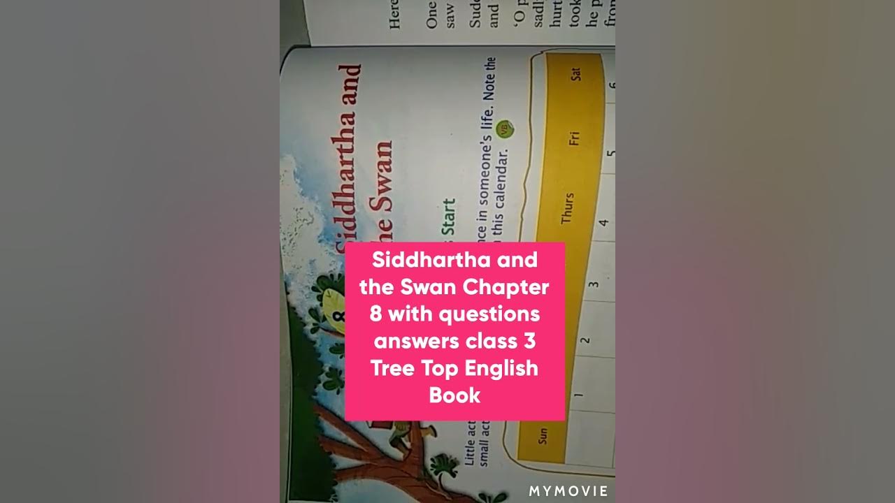 Siddhartha and the Swan Chapter 8 with questions answer class 3 Tree ...