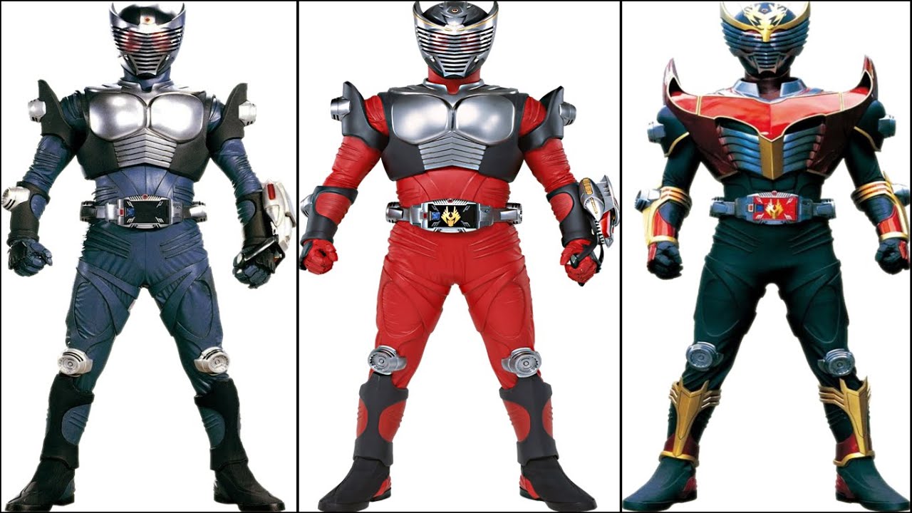 All Kamen Rider Ryuki's Form - YouTube