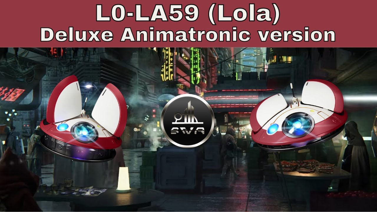 L0-LA59 (Lola) Deluxe animatronic version review - YouTube