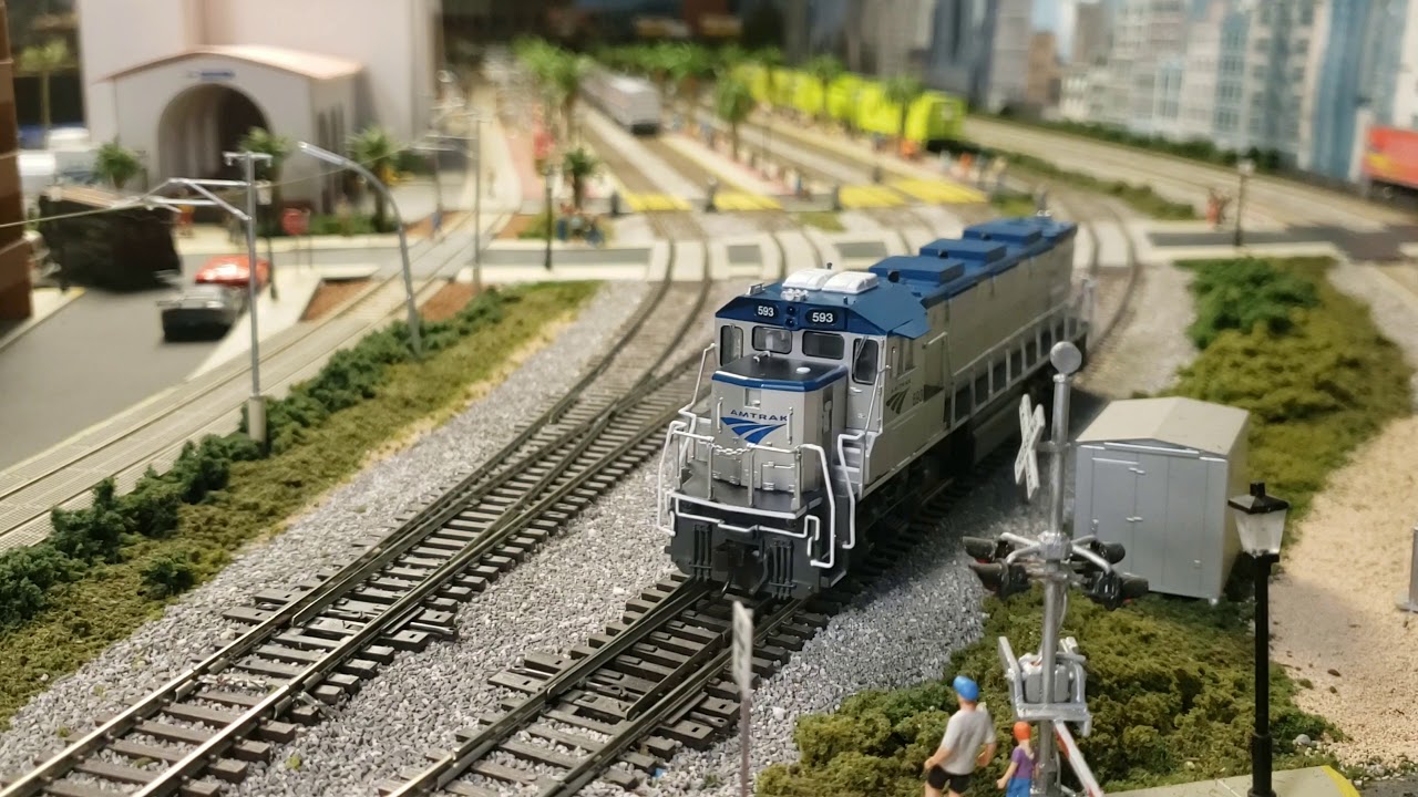 Amtraks Mpi Mp14b Road Switcher Youtube