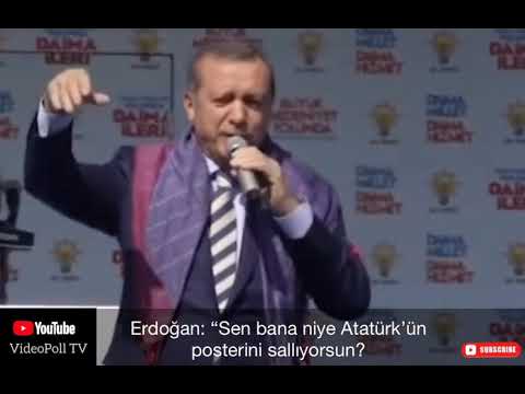 Erdoğan Atatürk ve İnönü’ye “2 ayyaş” dedi ve sözünü geri aldı | VideoPoll TV