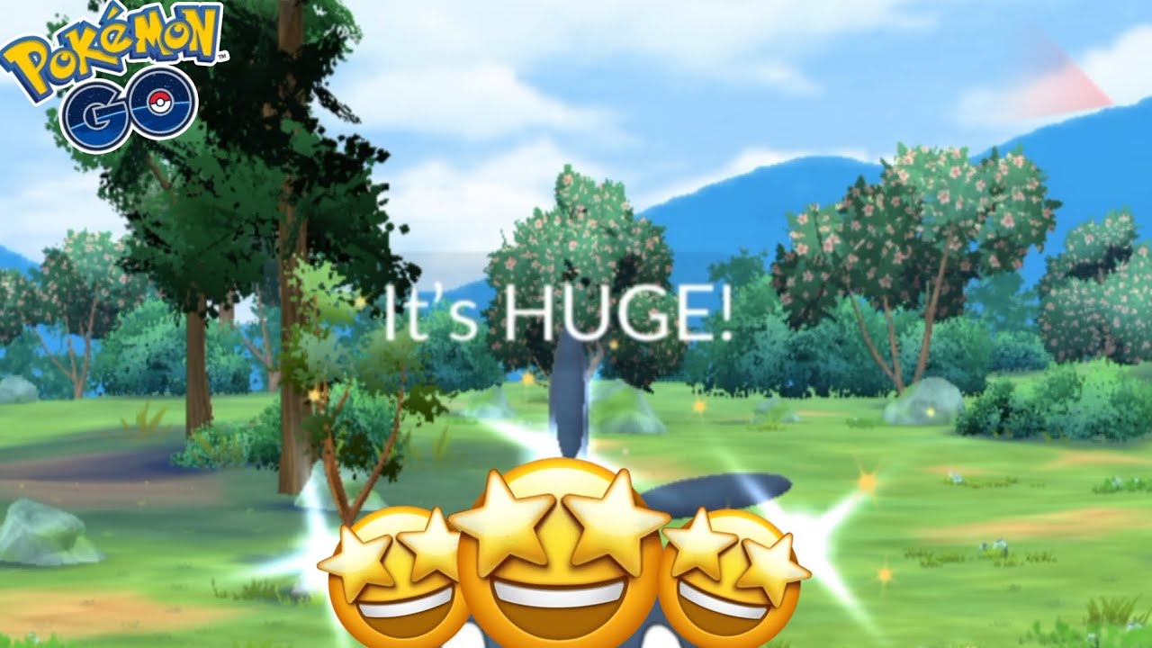 🤩😍 It's huge!!! Got this beautiful rare shiny Pokemon in spotlight hour ...