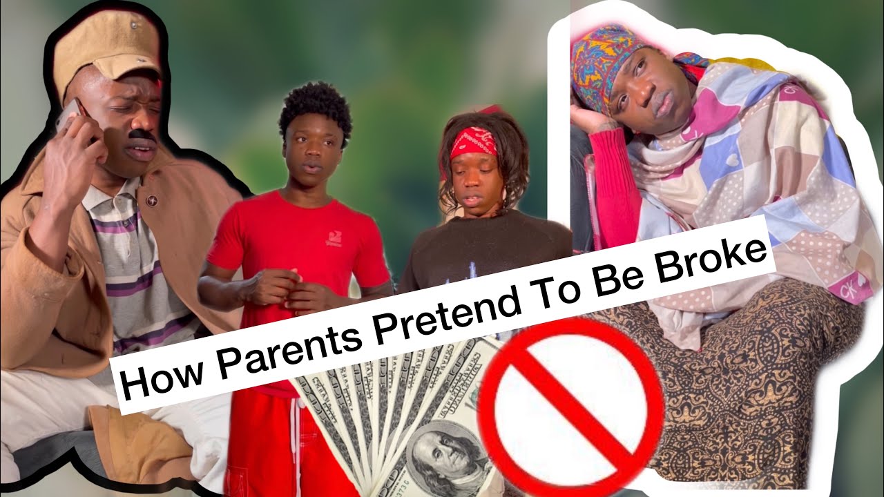 HOW PARENTS PRETEND TO BE BROKE 👀👀 - YouTube