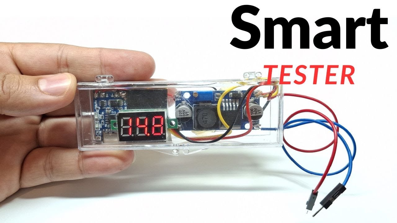Smart Tester with Auto Voltage 1V–50V - YouTube