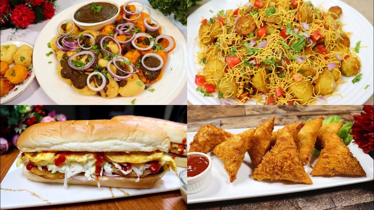 4 Chatpaty Snack Recipes By Tasty Food With Maria | Chatpaty | Aloo ...