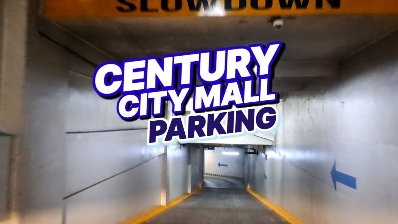 Century City Mall Parking Basement - Kalayaan Makati City - YouTube