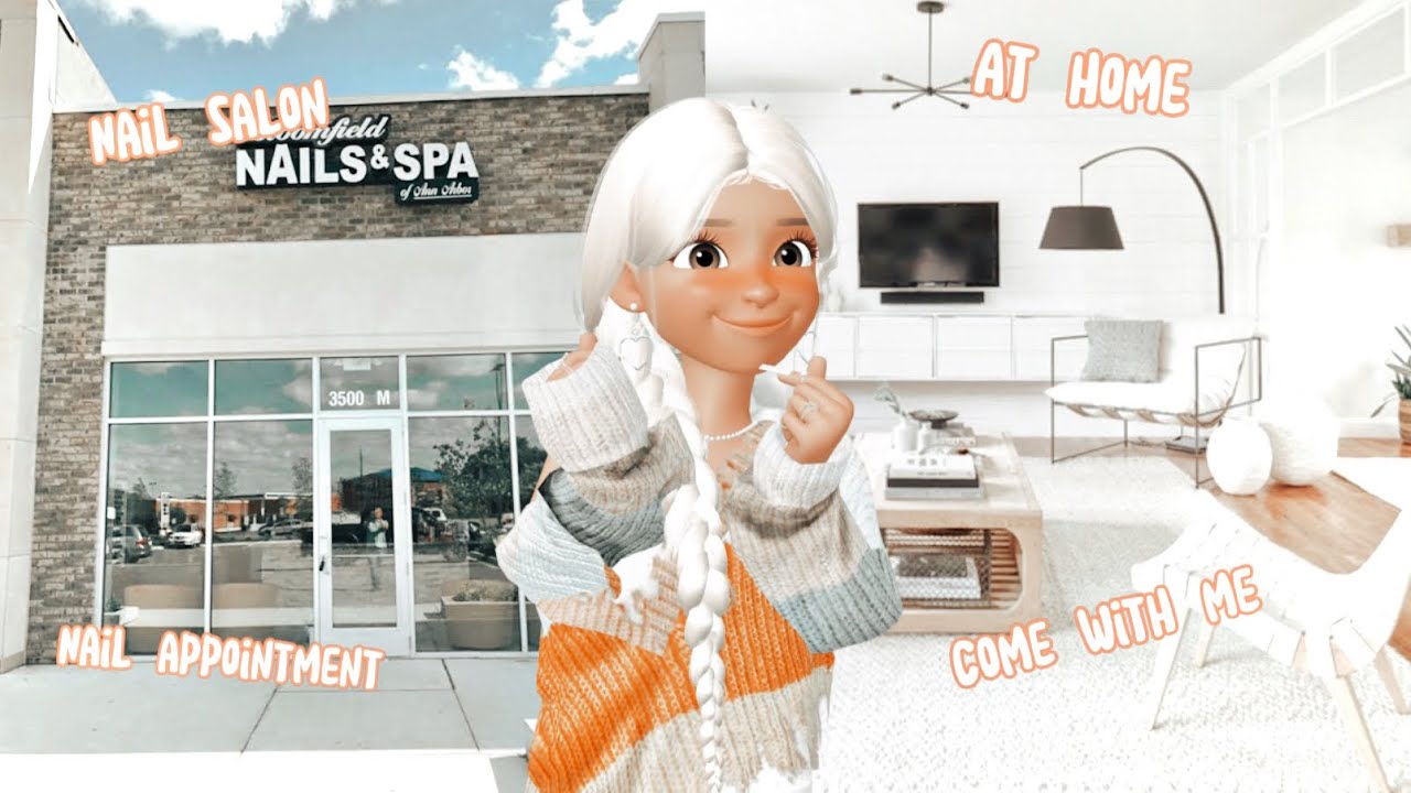 Come with me to the nail salon!💗💅 *ZEPETO* - YouTube