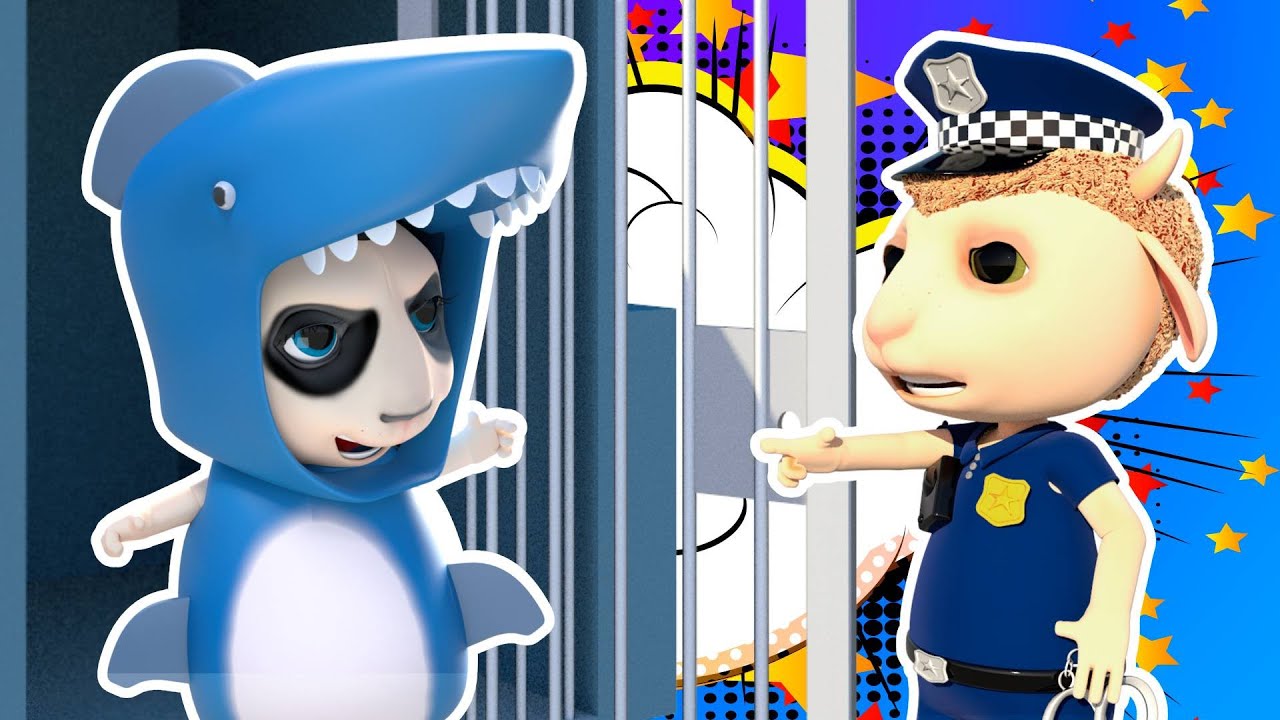The Policeman Caught The Criminal | Cartoon for Kids | Dolly and ...