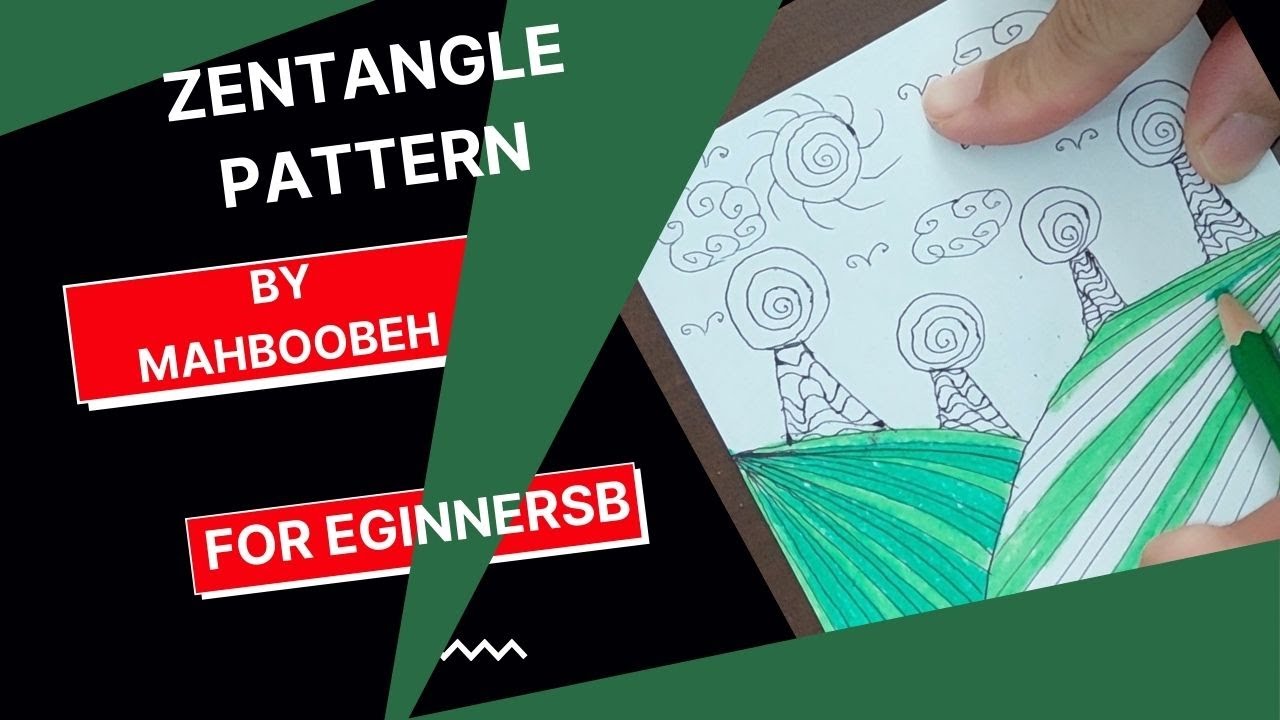 easy zentangle for beginners | doodle art | zentangle art for Beginners ...