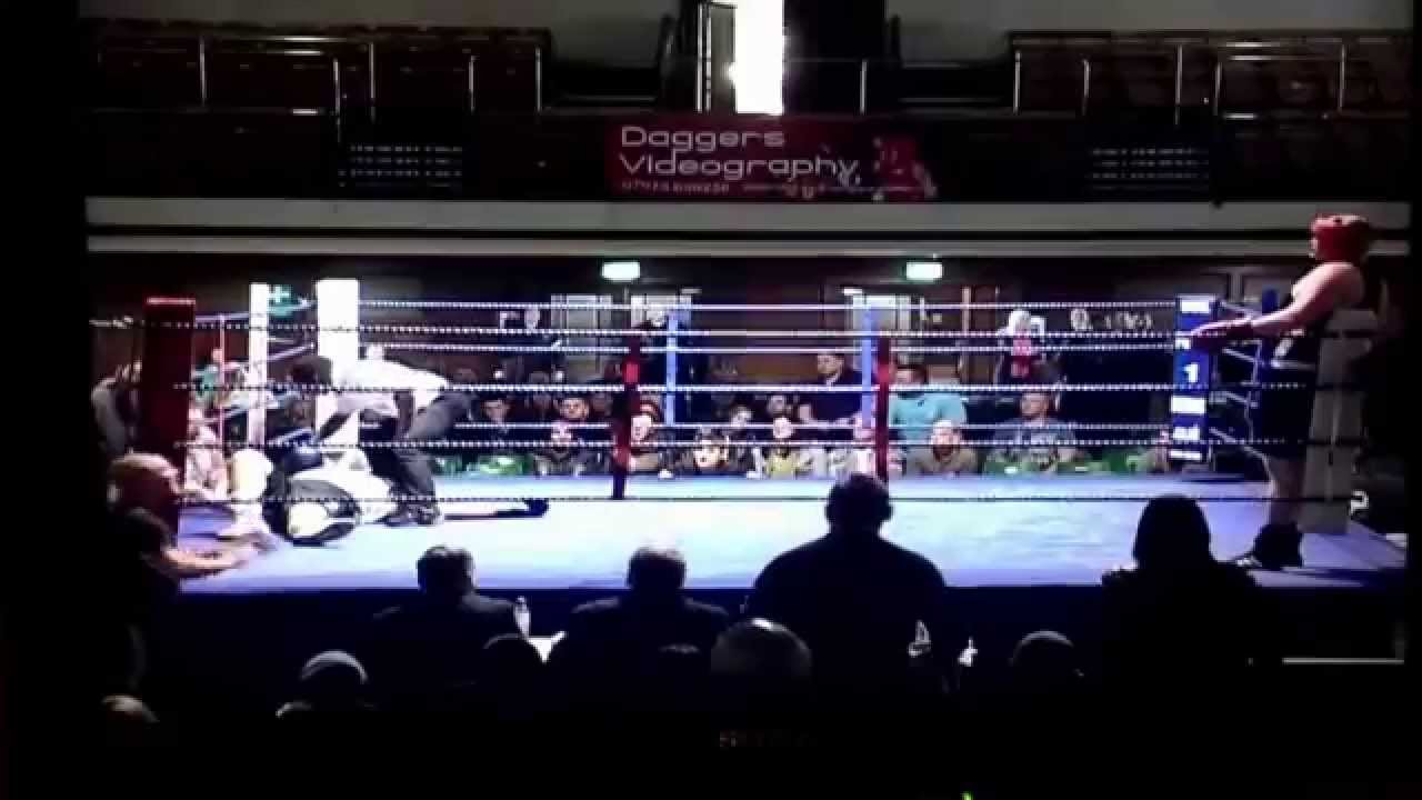 Lafone Cup 2014 .super heavyweight boxing final knockout at the York ...