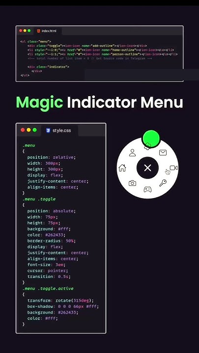 Create A Stylish Menu Bar Using Html And Css Step By Step Tutorial For