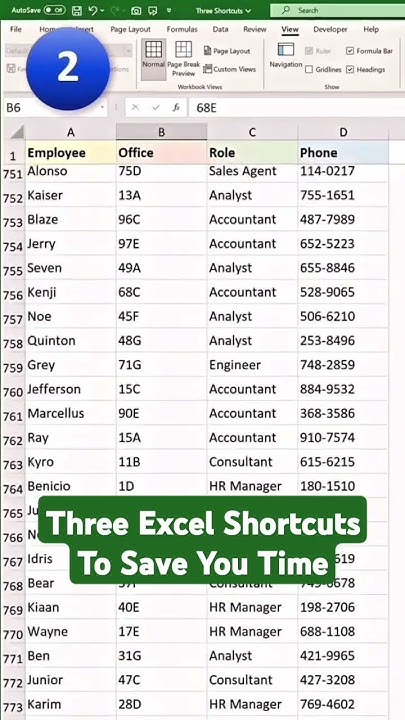 Three Excel Shortcuts To Save You Time Exceltech Finance Spreadsheetsoftware Microsoftexcel
