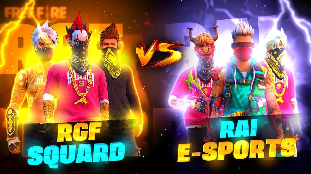 RGF SQUAD VS RAI E-SPORTS #nonstopgaming #rehangaming #classyfreefire # ...