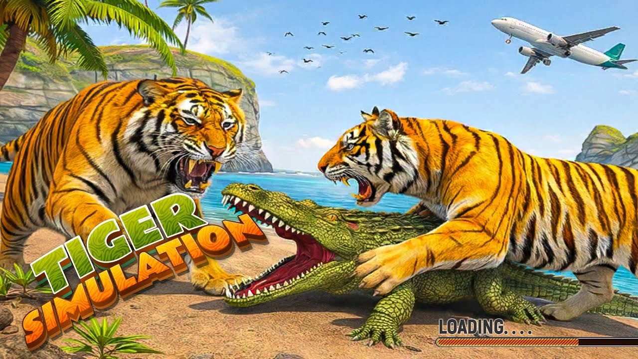 Tiger Simulation Game #tiger #tigersimulation #newgames #animalsgames # ...
