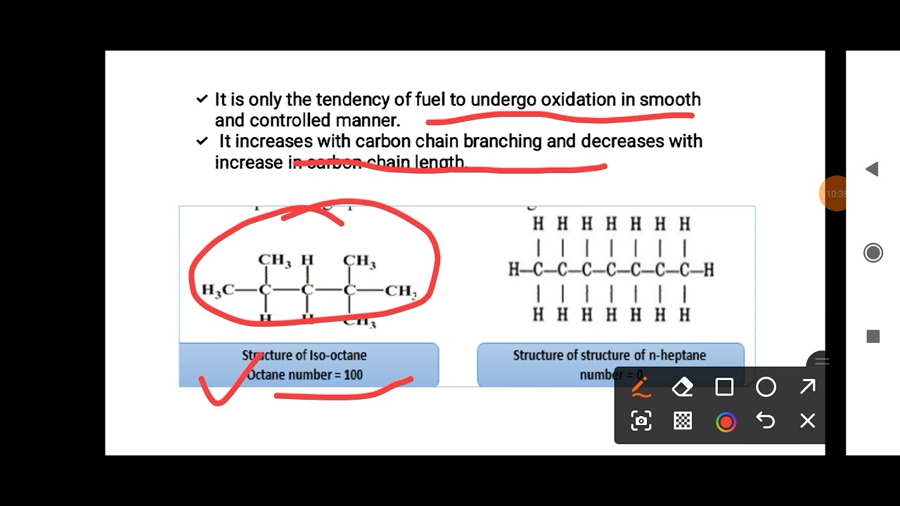 Knocking, Anti knocking, Octane no. Cetane no. - YouTube