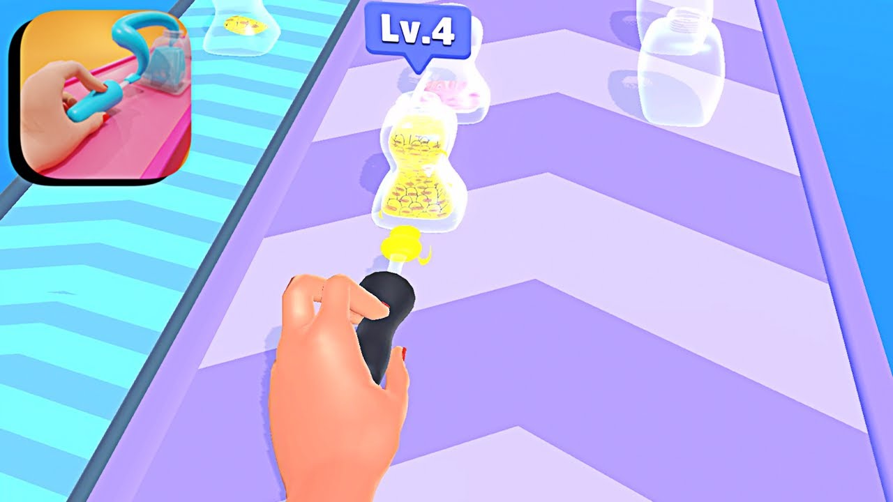 Nail Polish Run - All Levels Gameplay Android,ios (Levels 12-16) - YouTube