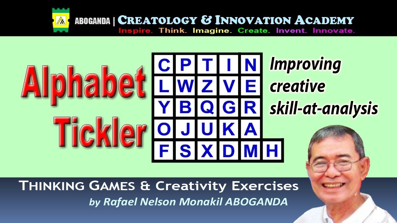 Gaming Puzzle - Alphabet Tickler, an exercise for improving creative ...