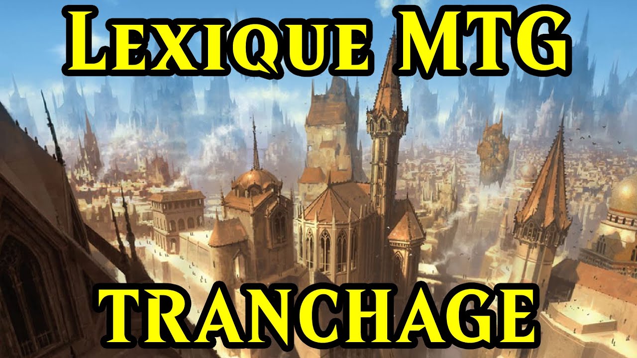 Tranchage / Cleave | Lexique mots-clé Magic The Gathering - YouTube