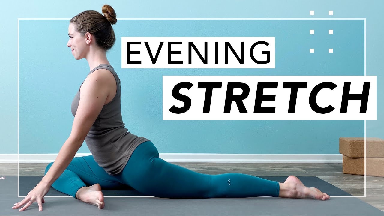 STRETCH AND RELAX - bedtime yoga for relaxation - YouTube