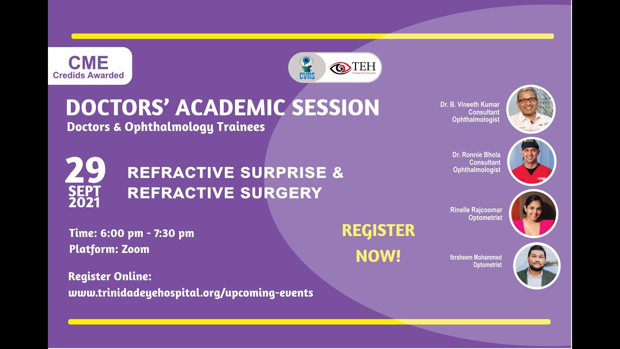 2021 Doctor's Academic Session - Refractive Surprise & Refractive ...