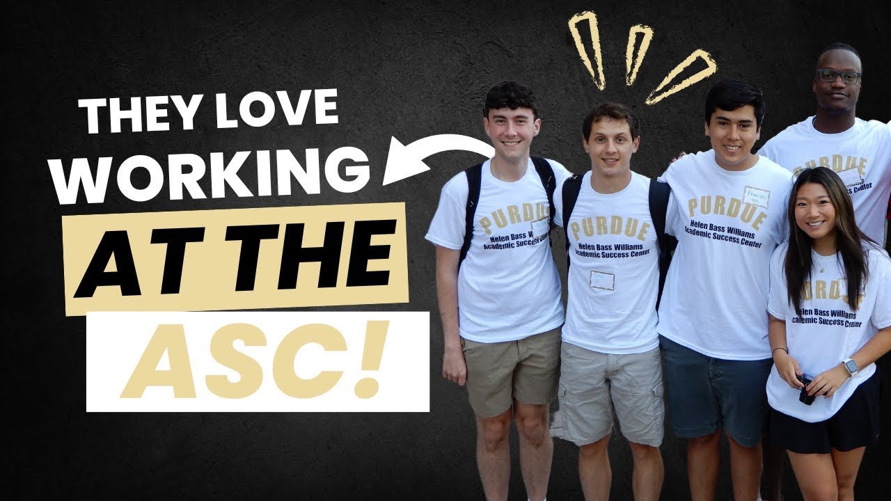 Why Students LOVE Working at the ASC! - YouTube
