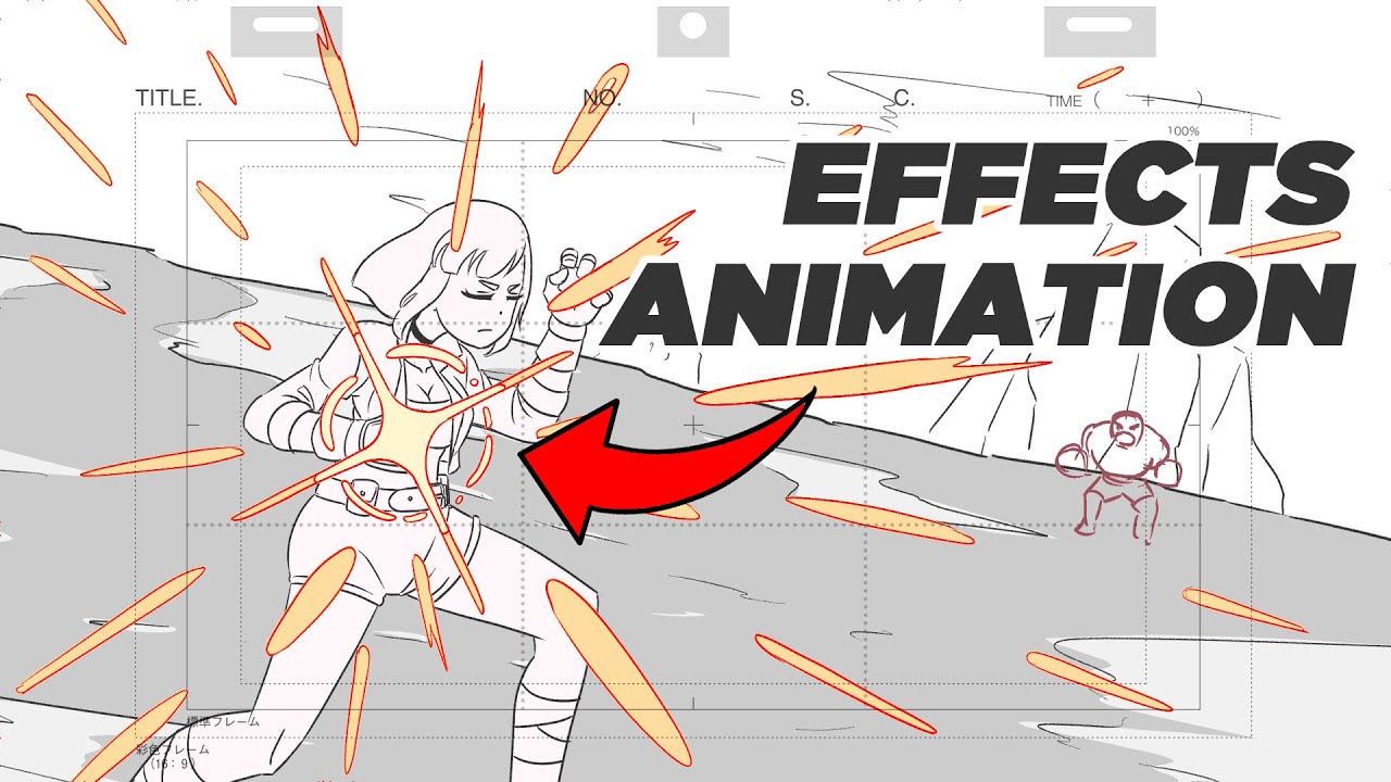 How to Animate 2D Special Effects - FREE ANIMATION CLASS - YouTube