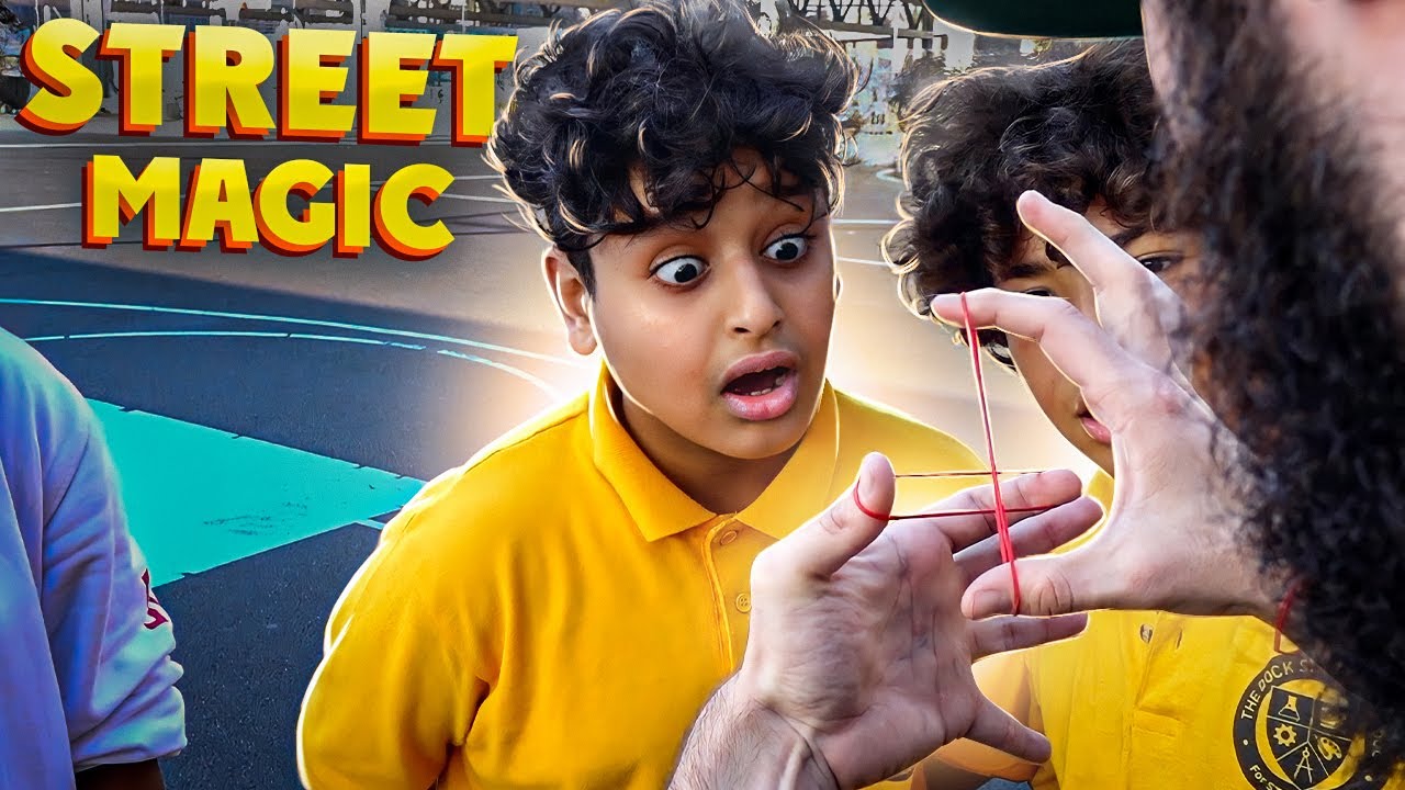 They Were So Confused! STREET MAGIC with EVERYDAY OBJECTS! - YouTube