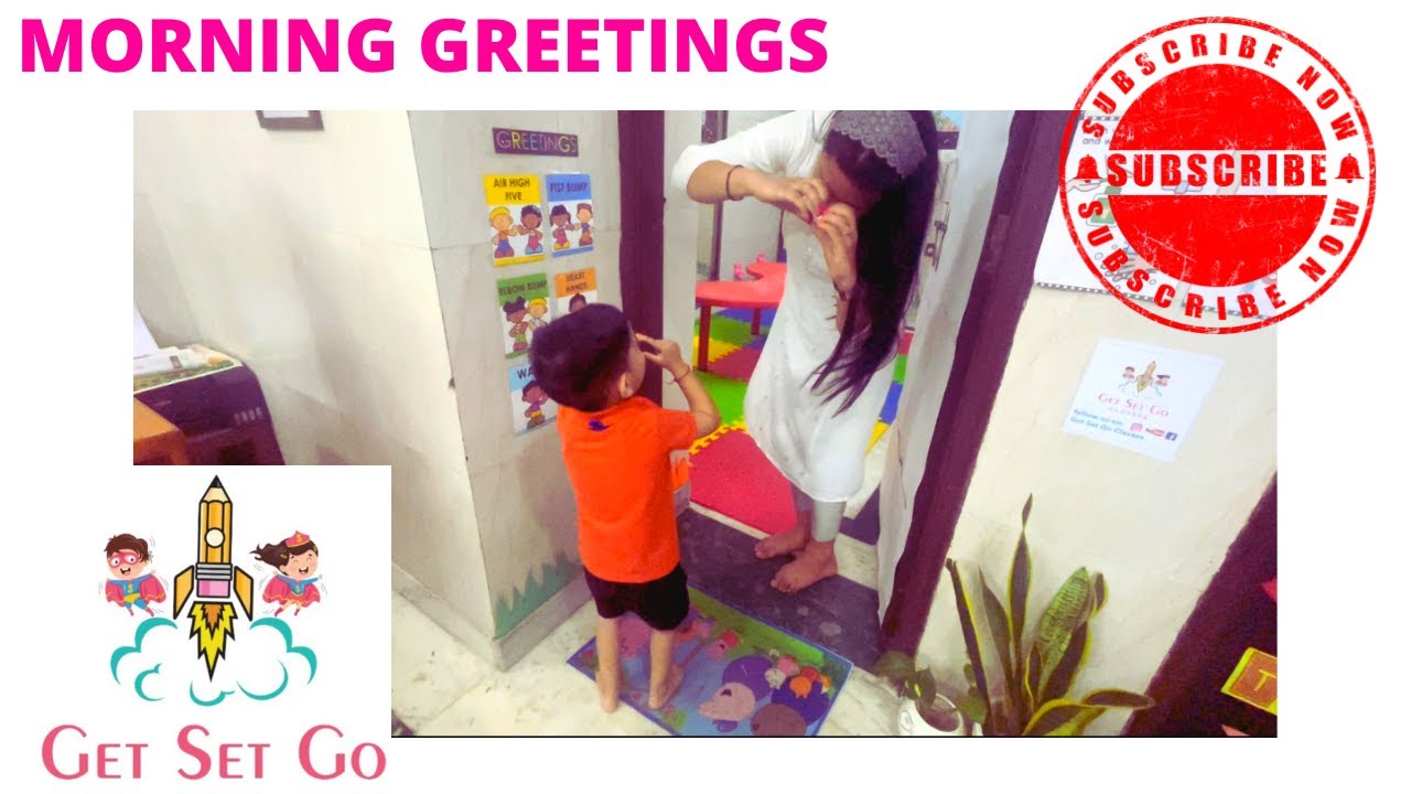Activity for pre school || Morning greeting for nursery - YouTube
