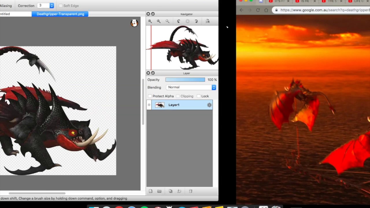 Deathgripper - Speedpaint (part 1: sketch) - YouTube