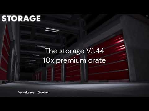 The storage 10x premium crate code [Expired] - YouTube