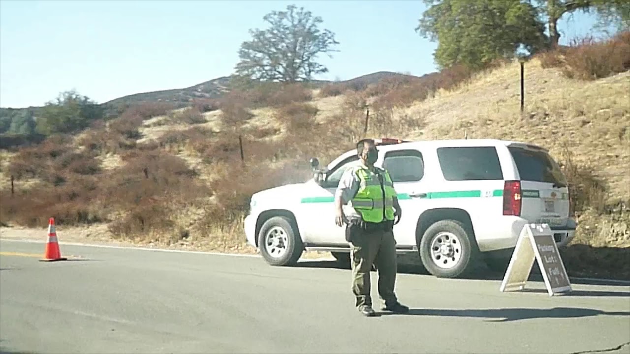 [SUPER RARE] National Park Service Ranger Traffic Control - YouTube