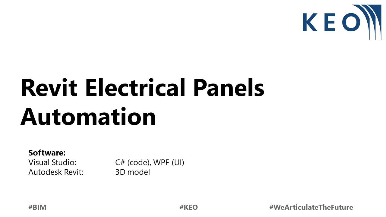 007-Revit Electrical Panels Automation - YouTube