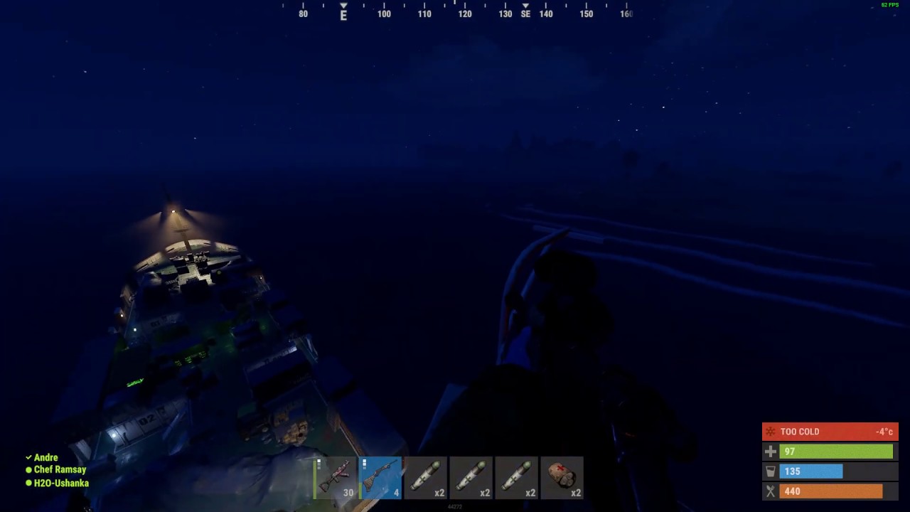 Rust - Full Squad Wipeout on Cargo - YouTube