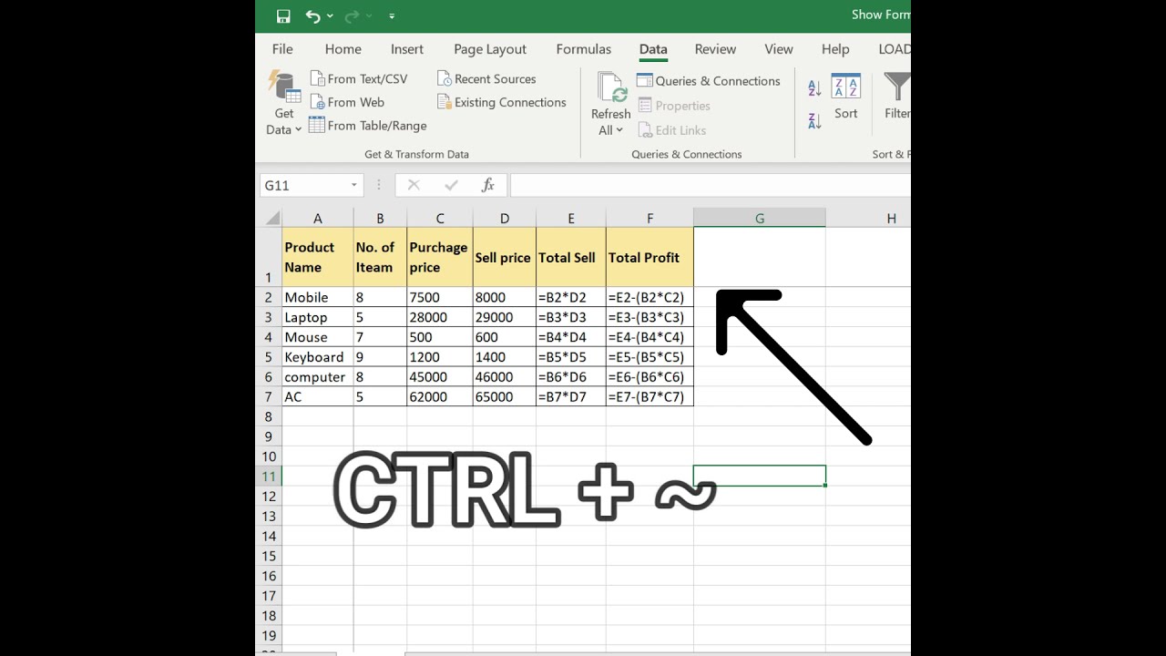 How To Show Formula In Excel Sheet Excel Sheet Me Formula Ko Show How To Show Formula In Excel Sheet Excel Sheet Me Formula Ko Show