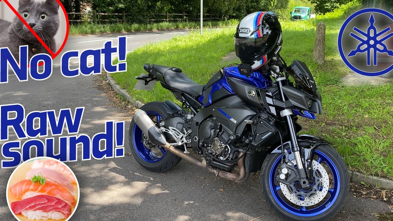 Yamaha MT-10 Decat Raw Sound Only – Onboard POV - YouTube